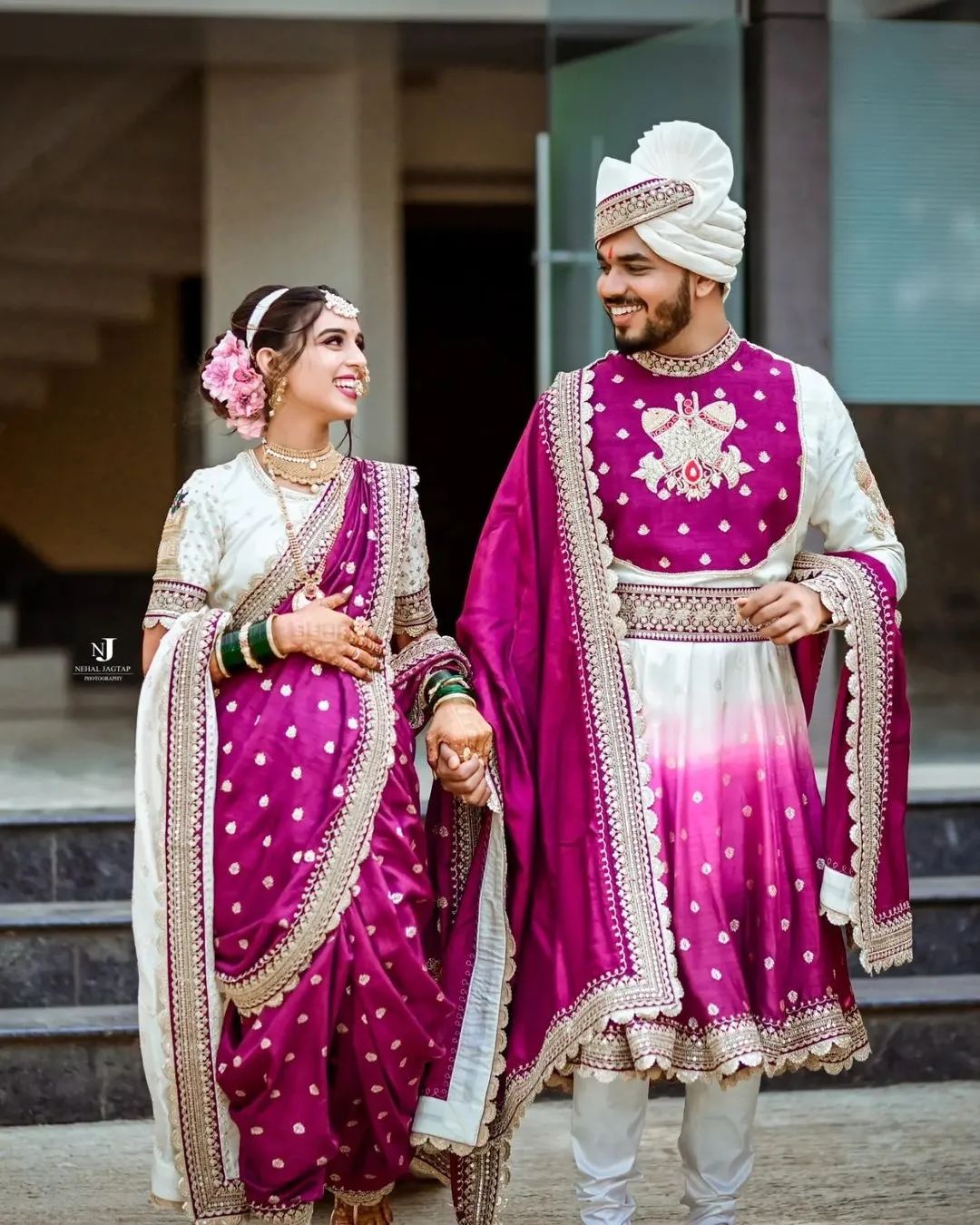 Beyond Red: Exploring Color Trends in Wedding Nauvari Sarees